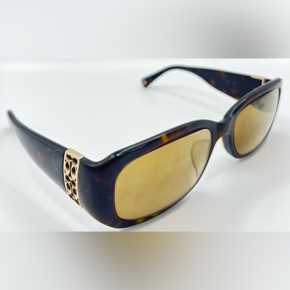 Coach | Accessories | Coach Bronwen Brown Oval Sunglasses Frames Only ...